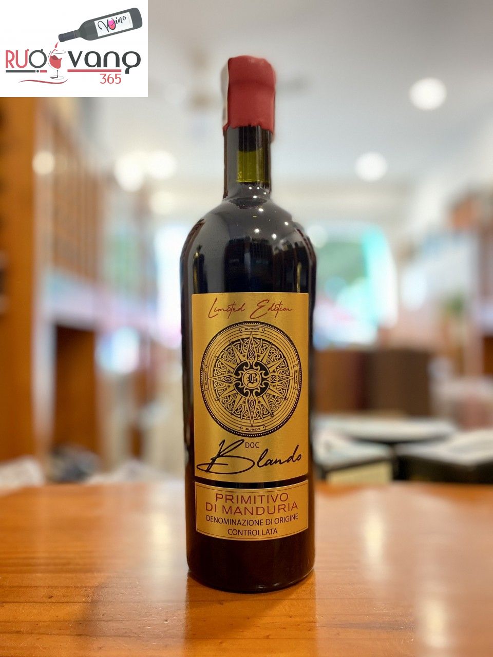 VANG Ý BLANDO PRIMITIVO DI MANDURIA 15.5 ĐỘ - Rượu vang 365